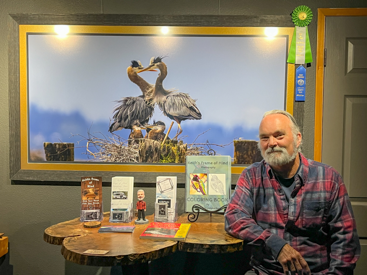 Keith Ross – Keith’s Frame of Mind – Strait from the Artists Studio Tour