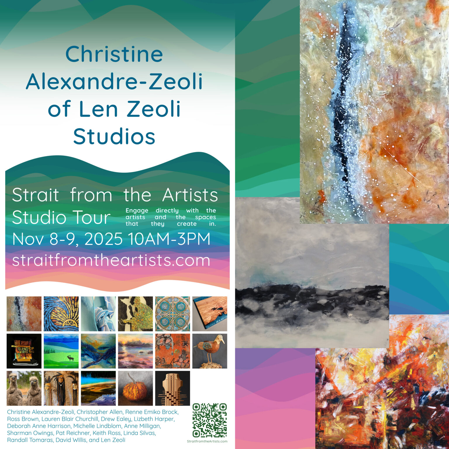 mixed media – Strait from the Artists Studio Tour